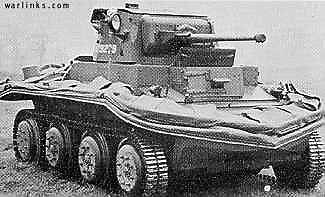 tank_light_mkvii Tetrarch 1 with a Meadows 12 cyl,165 bhp En | ViaRETRO