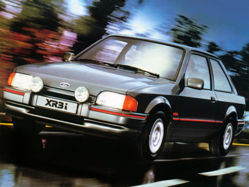 Ford XR3i facelift grey | ViaRETRO