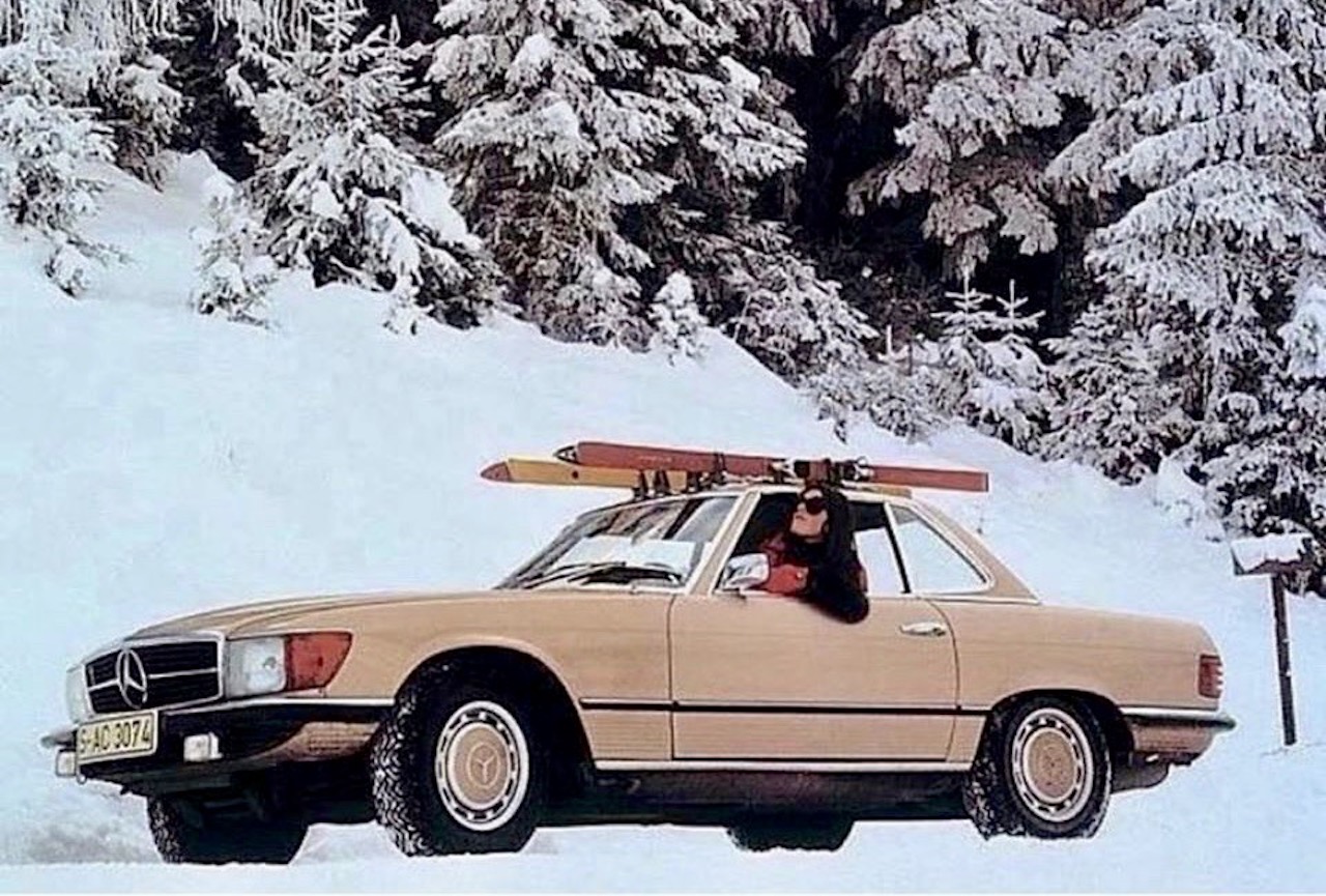 MB R107 winter | ViaRETRO